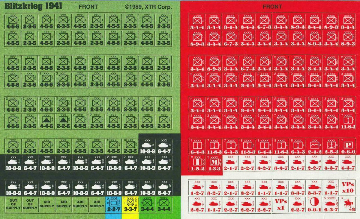 Command Magazine 1, XTR WWII Eastern Front, Blitzkrieg '41, Unpunched ...